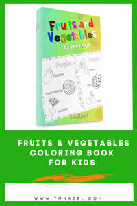 Fruits and Vegetables Coloring Book For Preschool – CREATIVE LEARNING ...