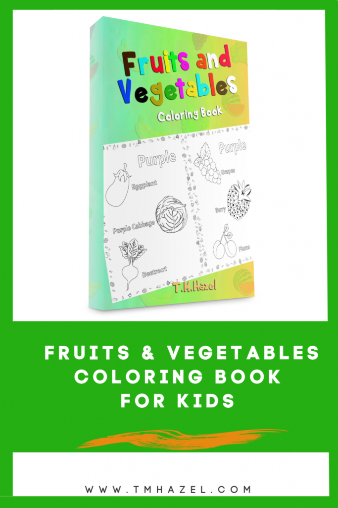 Fruits and Vegetables Coloring Book For Preschool – CREATIVE LEARNING ...