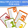 TIMES TABLES – Multiplication Flashcards – CREATIVE LEARNING FOR KIDS