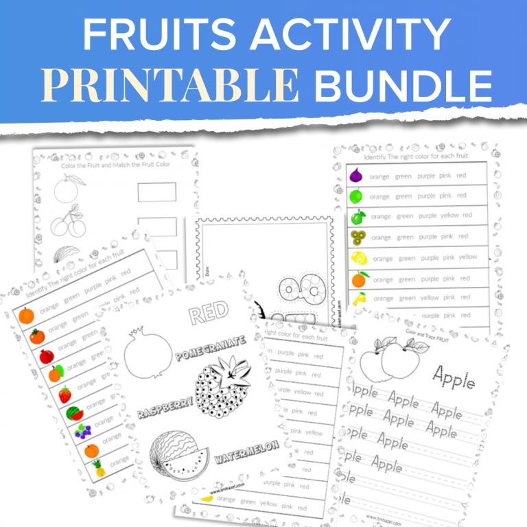 FRUITS LEARNING ACTIVITIES – CREATIVE LEARNING FOR KIDS
