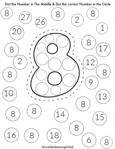 Do a Dot Numbers Printables – CREATIVE LEARNING FOR KIDS
