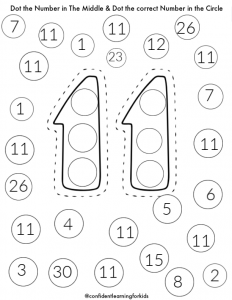 Do a Dot Numbers Printables – CREATIVE LEARNING FOR KIDS