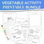 FRUITS and VEGETABLES ACTIVITIES – MEGA BUNDLE, 310 PAGES – CREATIVE ...