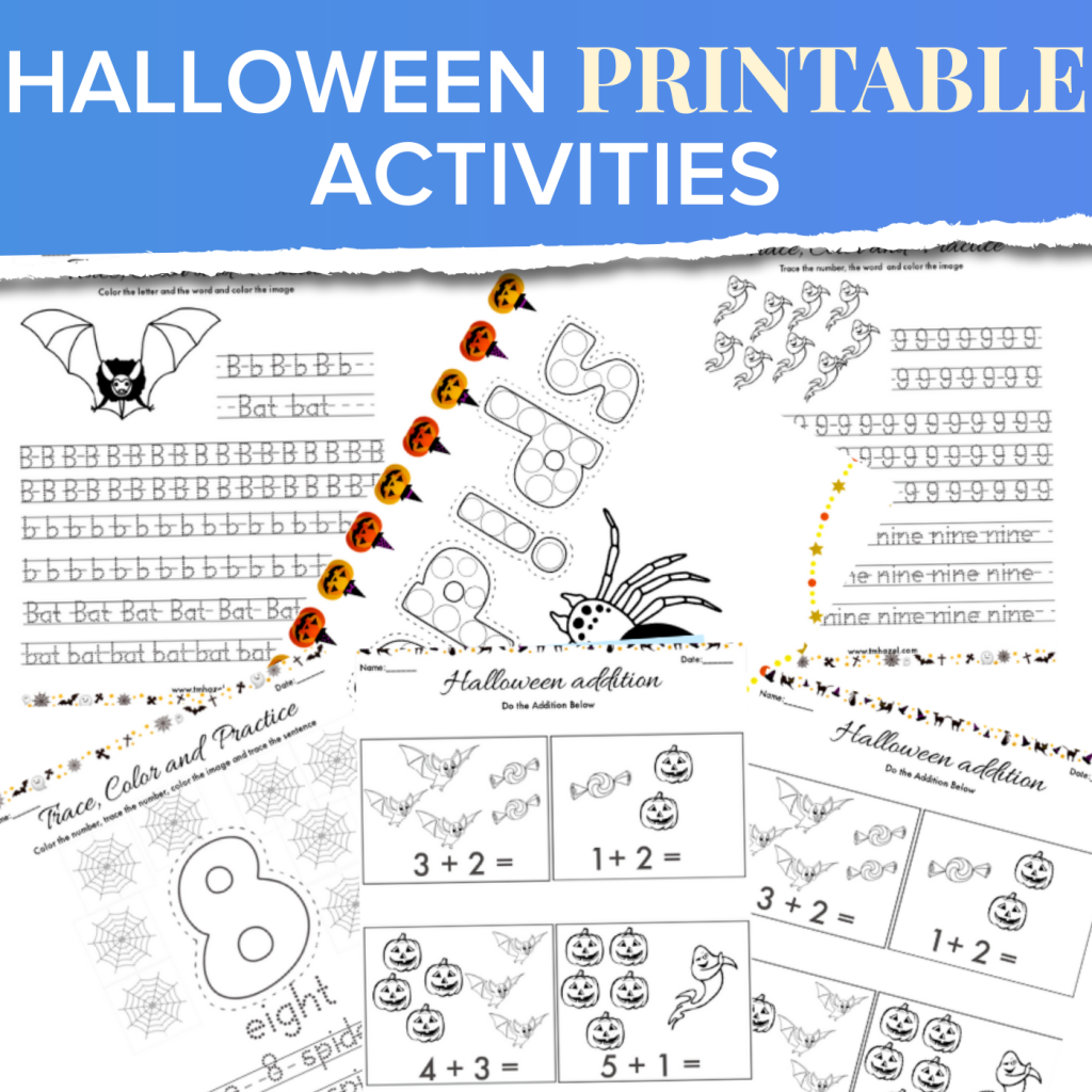 Halloween Activities For KIDs – CREATIVE LEARNING FOR KIDS