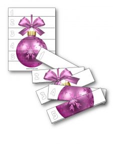 Christmas Number Puzzle Activity Printables – CREATIVE LEARNING FOR KIDS