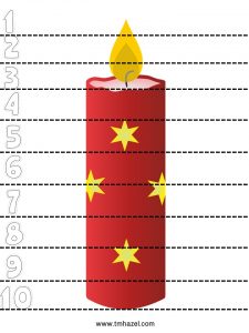 Christmas Number Puzzle Activity Printables – CREATIVE LEARNING FOR KIDS