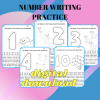 Number Writing Practice - CONFIDENT LEARNING FOR KIDS