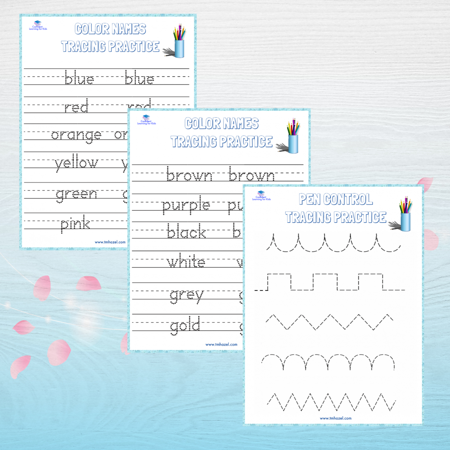 PRESCHOOL TRACING WORKSHEETS – CREATIVE LEARNING FOR KIDS