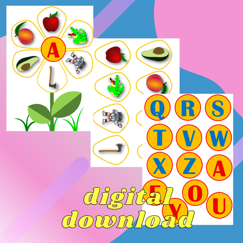 ALPHABET LEARNING – CREATIVE LEARNING FOR KIDS