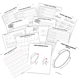Cursive Handwriting Worksheets – CREATIVE LEARNING FOR KIDS