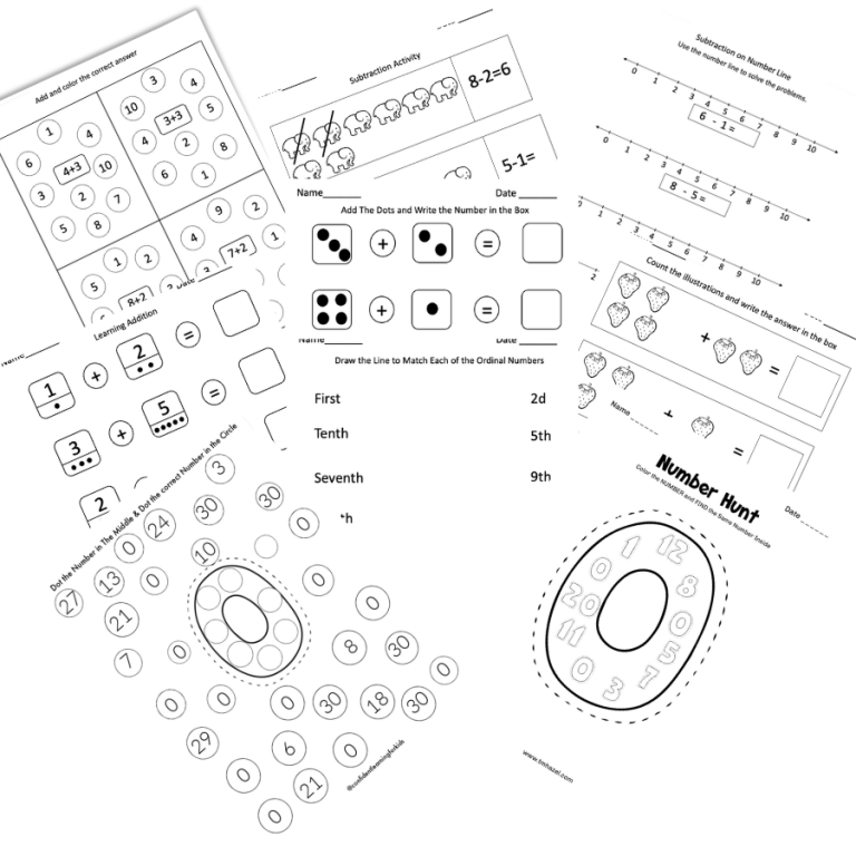 The Ultimate Numbers Learning Bundle – CREATIVE LEARNING FOR KIDS