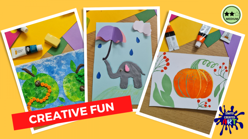 FREE ART LESSONS for Kids – CREATIVE LEARNING FOR KIDS